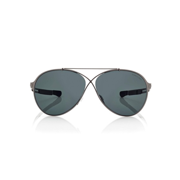 Tom Ford | Accessories | Tom Ford Rocco Ruthenium Black Sunglasses ...